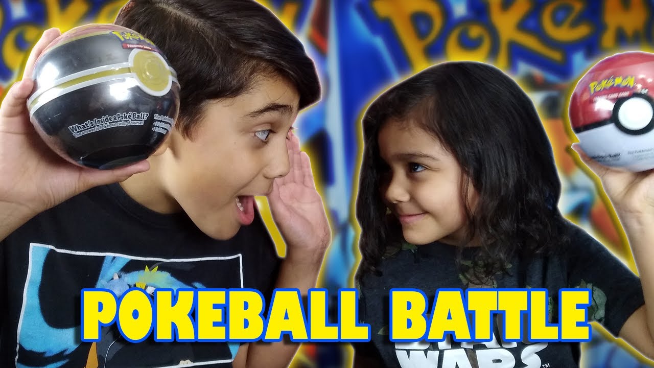 Pokemon Opening PokeBall BATTLE! - YouTube