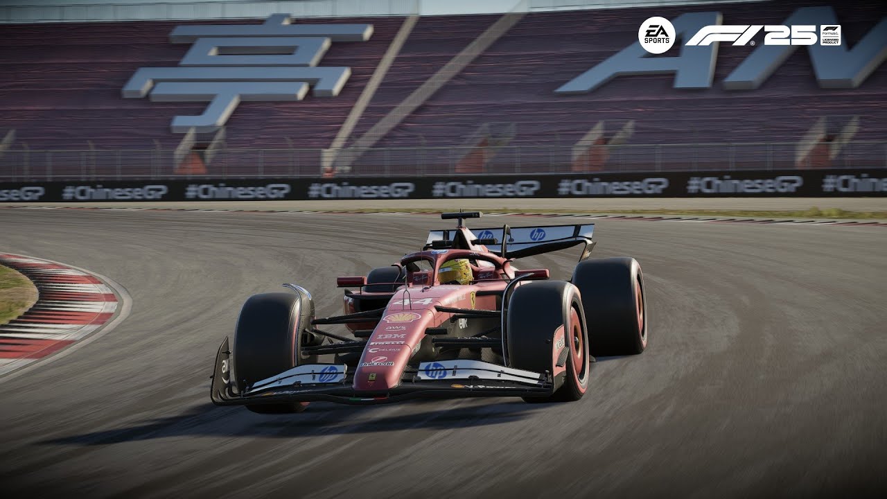 F1 25 Scenario Event - Lewis Hamilton at China - YouTube