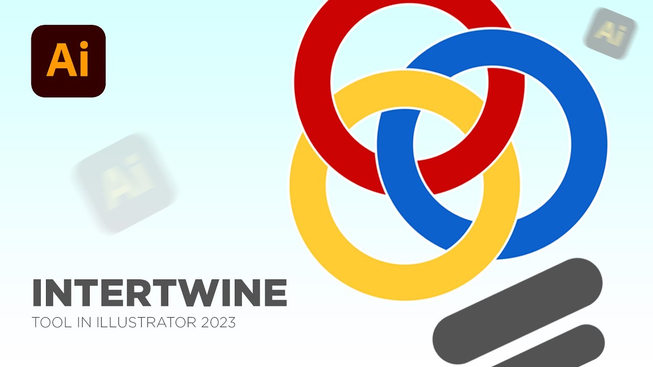 How to Use Intertwine in Adobe Illustrator 2023 | INTERTWINE - YouTube