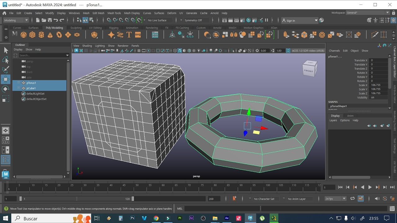 CÓMO USAR LA HERRAMIENTA CONNECT EN MAYA BIEN EXPLICADO INSERT WITH ...