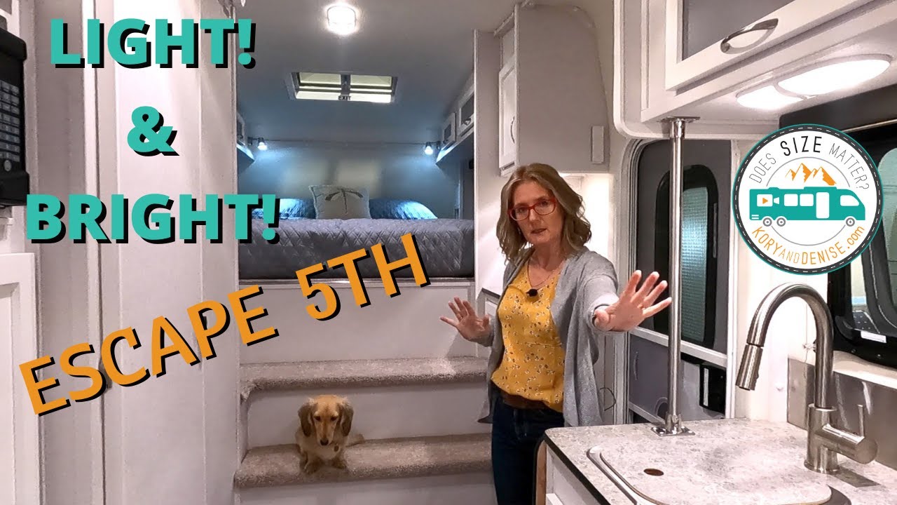5th Wheel 5.0 Escape Travel Trailer (Unbiased Review) - YouTube