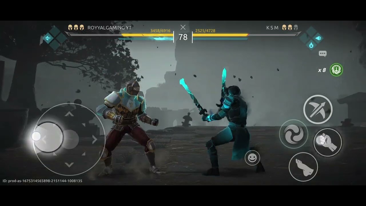 Defeating OGS clan | 100th Vedio special | Iron clad epic weapon | Shadow Fight 4 Arena - YouTube