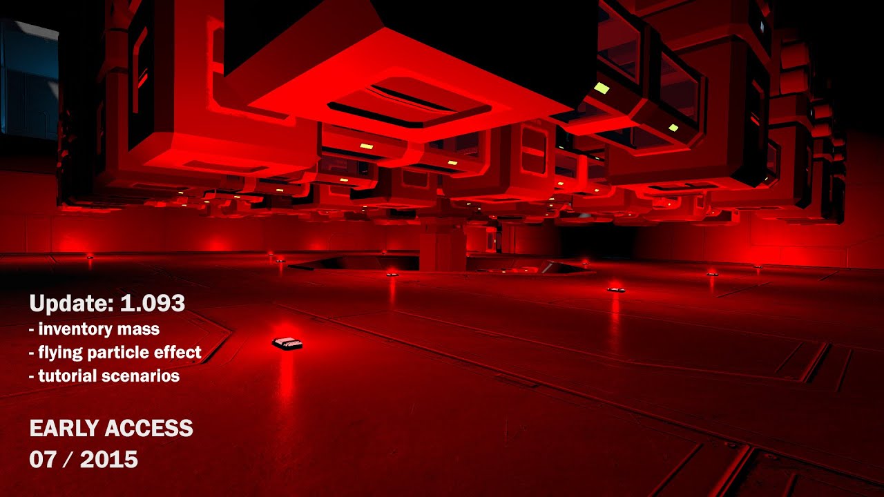 Space Engineers - Update 01.093 - Inventory mass, Flying particle ...