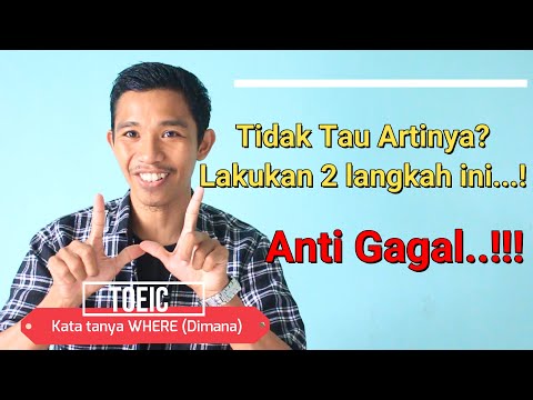 Pembahasan TOEIC Lengkap dengan Tips dan Strategy – Listening Part 2 (Kata tanya WHERE) + Soal