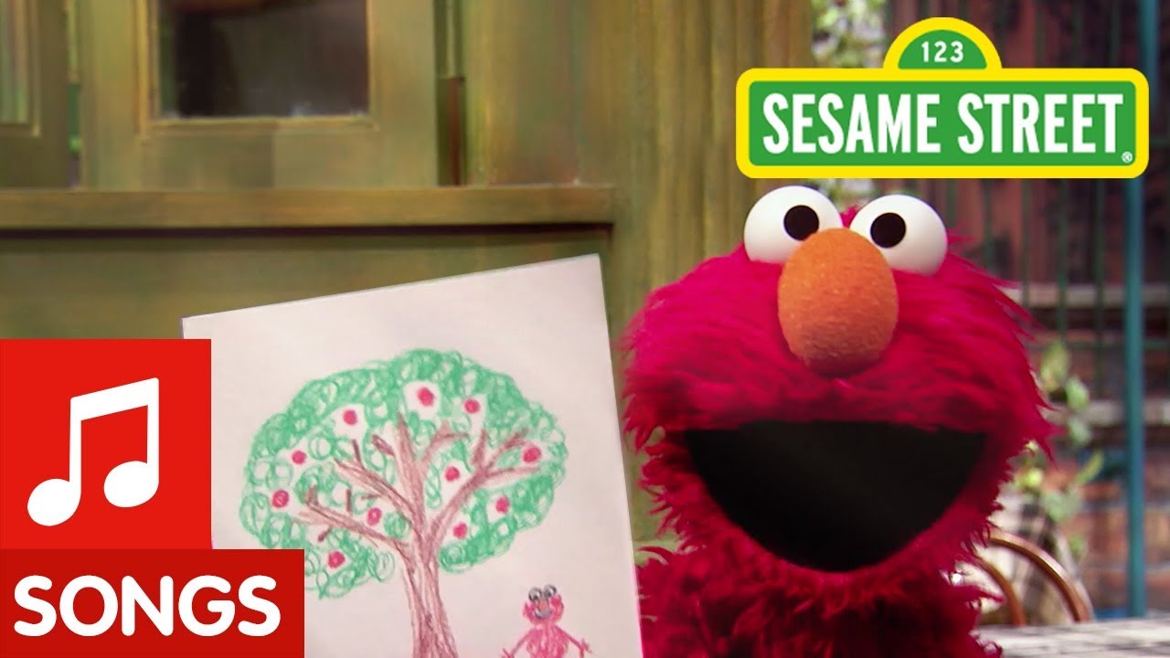 Sesame Street: Elmo's Song to Help His Apple Tree Grow! - YouTube