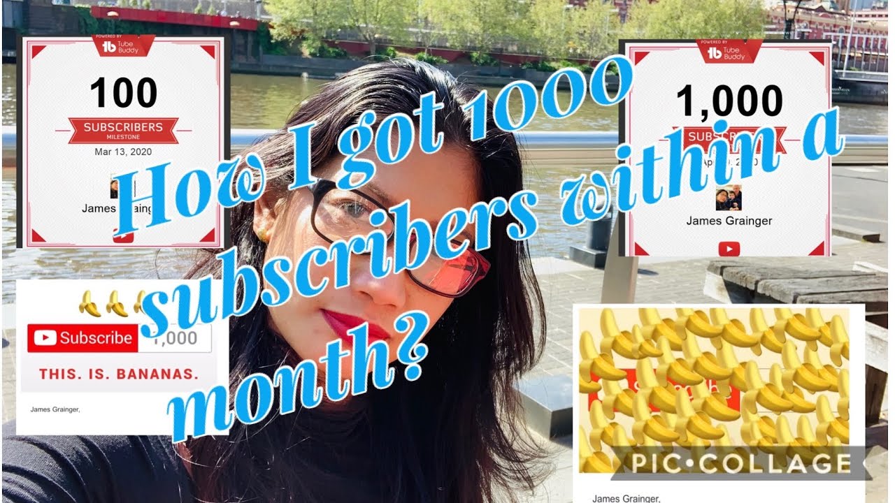 I Reached my 1000 Subscribers within a month | How to get more ...