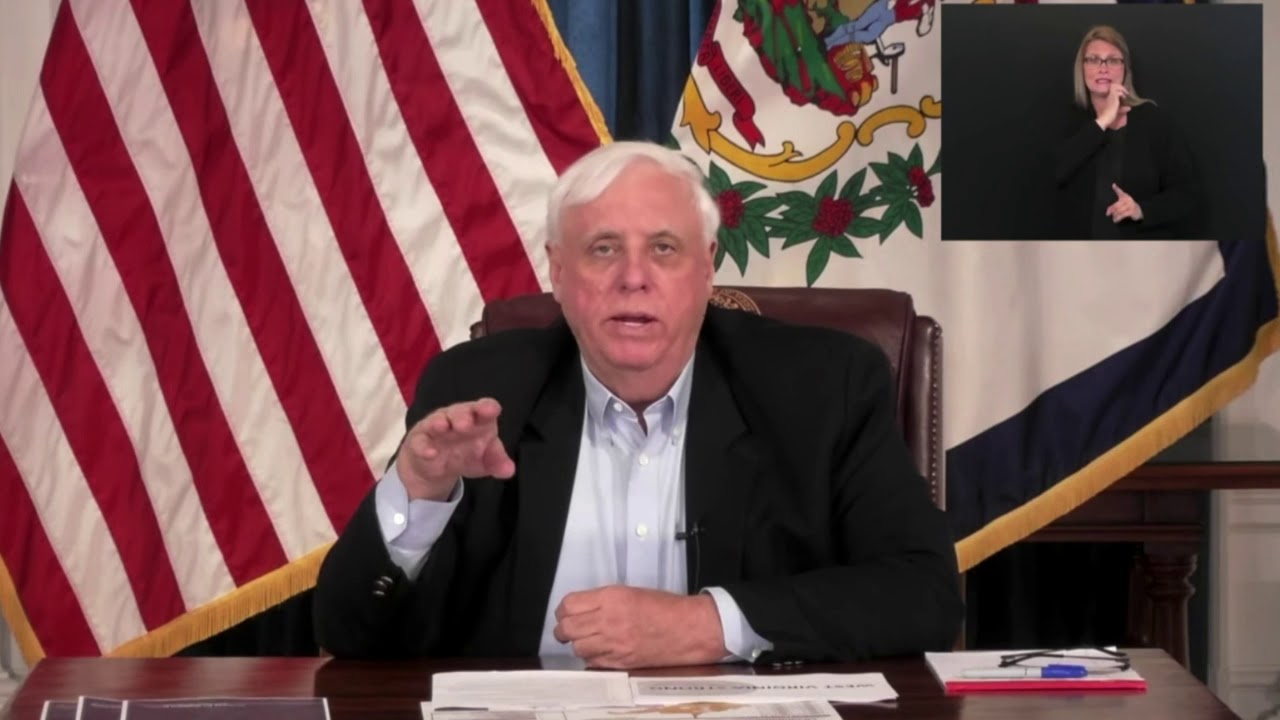 WV Gov. Jim Justice - April 28, 2020 Reopening - YouTube