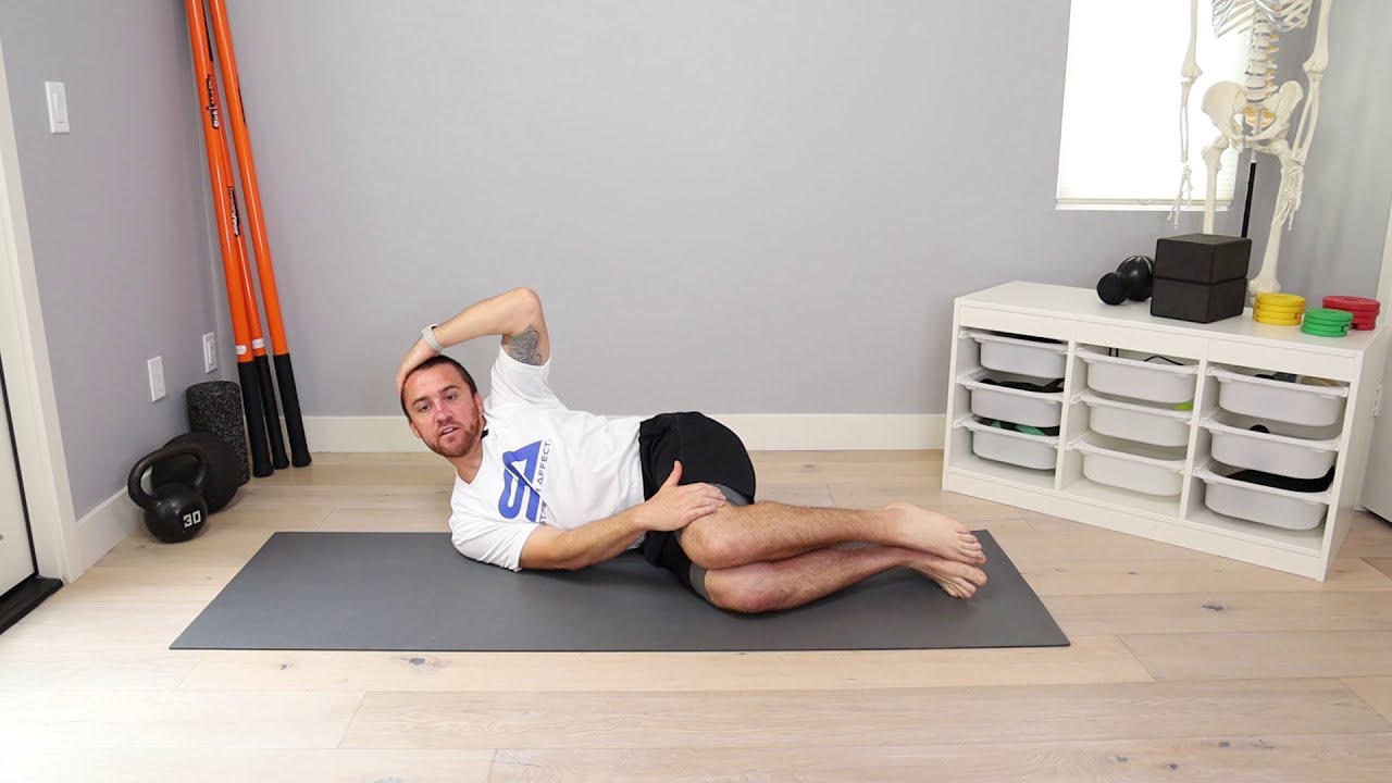 Side Lying Cervical Lateral Flexion PRH - YouTube