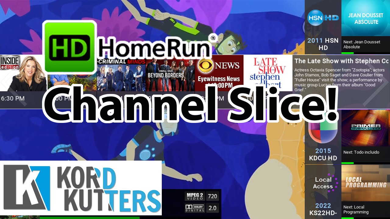 Channel Slice From HDHomerun - YouTube