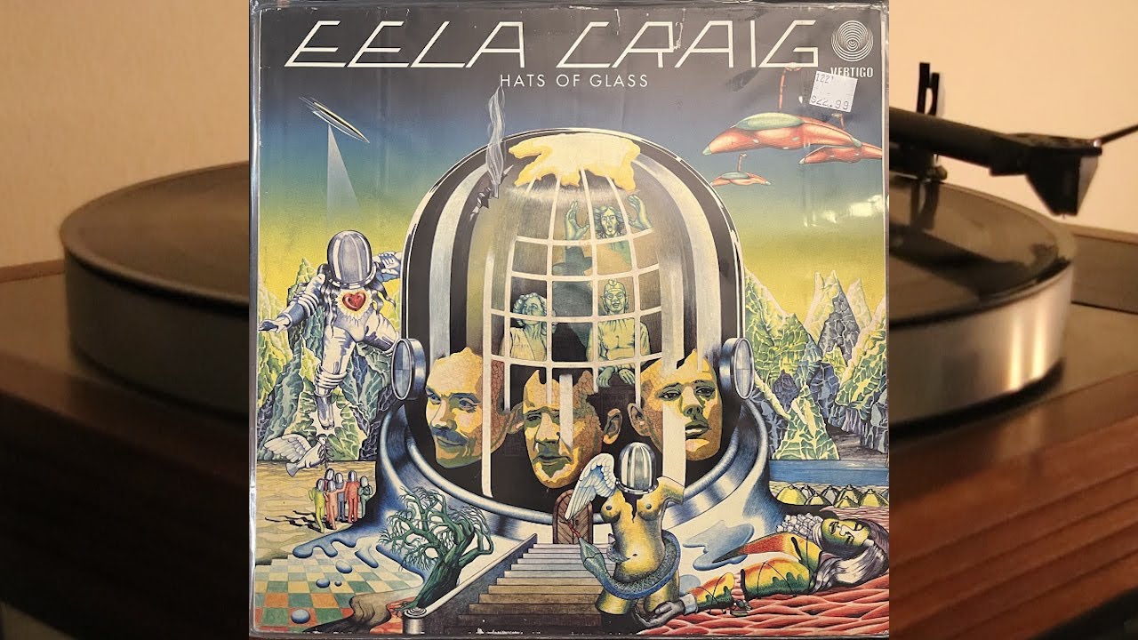 Eela Craig - Hats of Glass - vinyl lp album 1978 - Will Orthofer, Fritz Riedelberger, Vertigo 34 ...