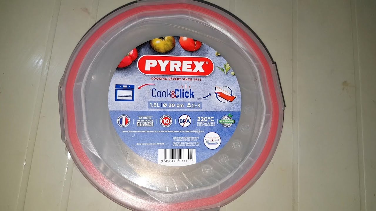 Pyrex Cook and Click 1.6l: unboxing. Free with 26 stamps at Continente ...