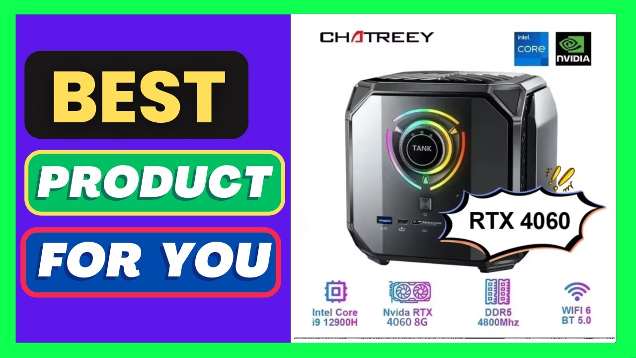 Chatreey TANK Mini PC Nvidia 4060 8G Intel - YouTube