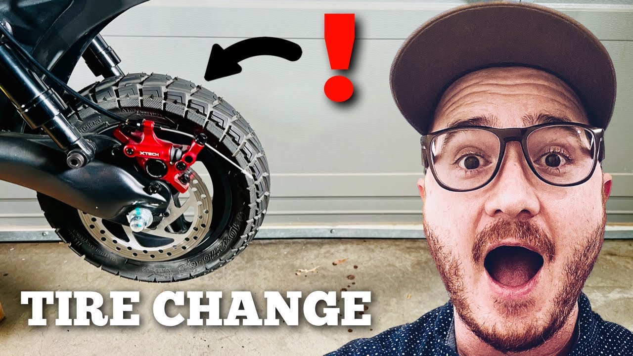 Not Bad! Emove Cruiser V2 Front Tire Change - Single Motor Electric ...