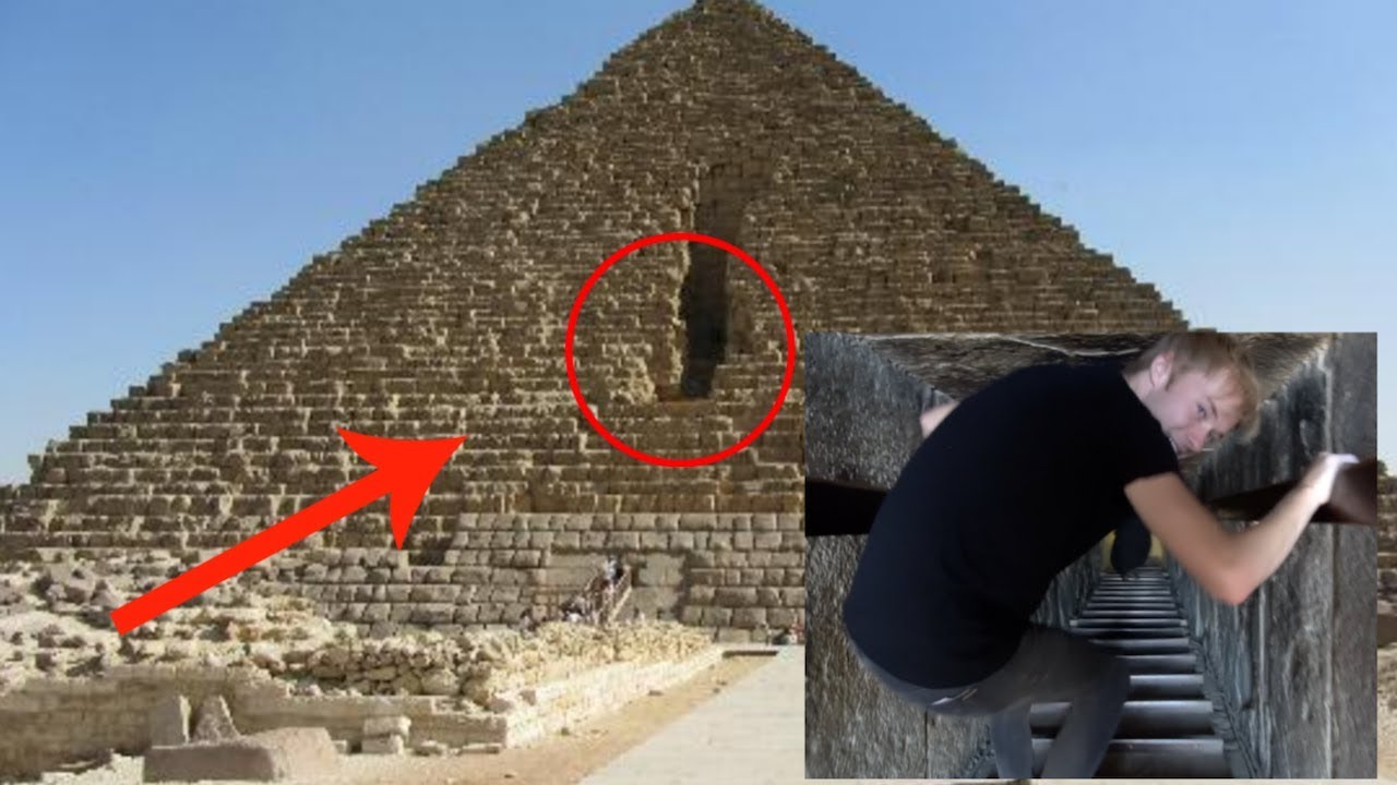 EXPLORING DEEP INTO THE PYRAMIDS!! w/ Sam and Colby and Elton - YouTube