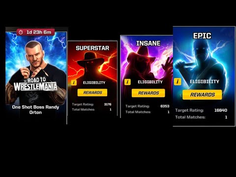 WWE MAYHEM - ONE SHOT BOSS RANDY ORTON