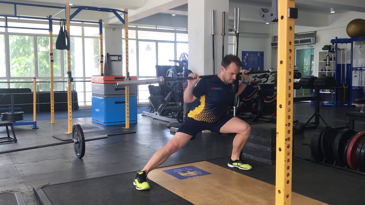 BB Lateral Lunge - YouTube