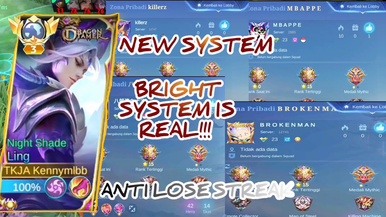 LING SOLO RANK DAPAT BRIGHT SYSTEM!!!COUNTER DARK SYSTEM??? NEW SYSTEM ...