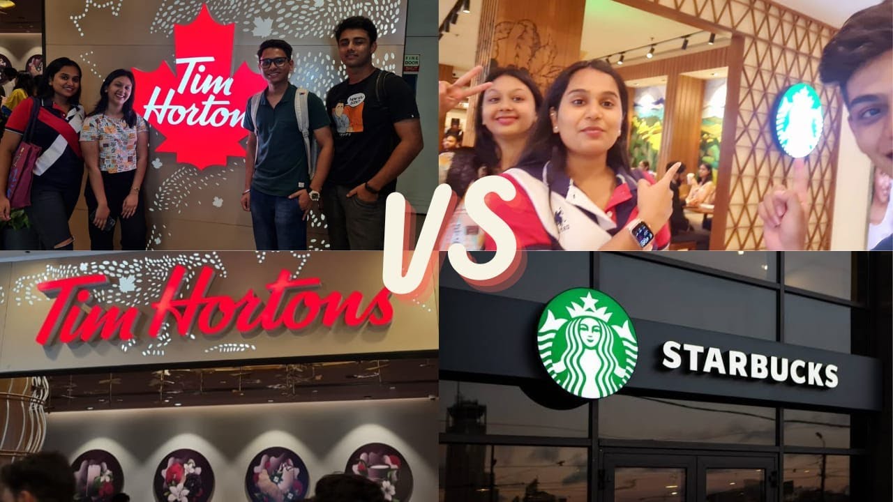 TIM HORTONS VS STARBUCKS || REAL LIFE REVIEW 🔥🔥 - YouTube