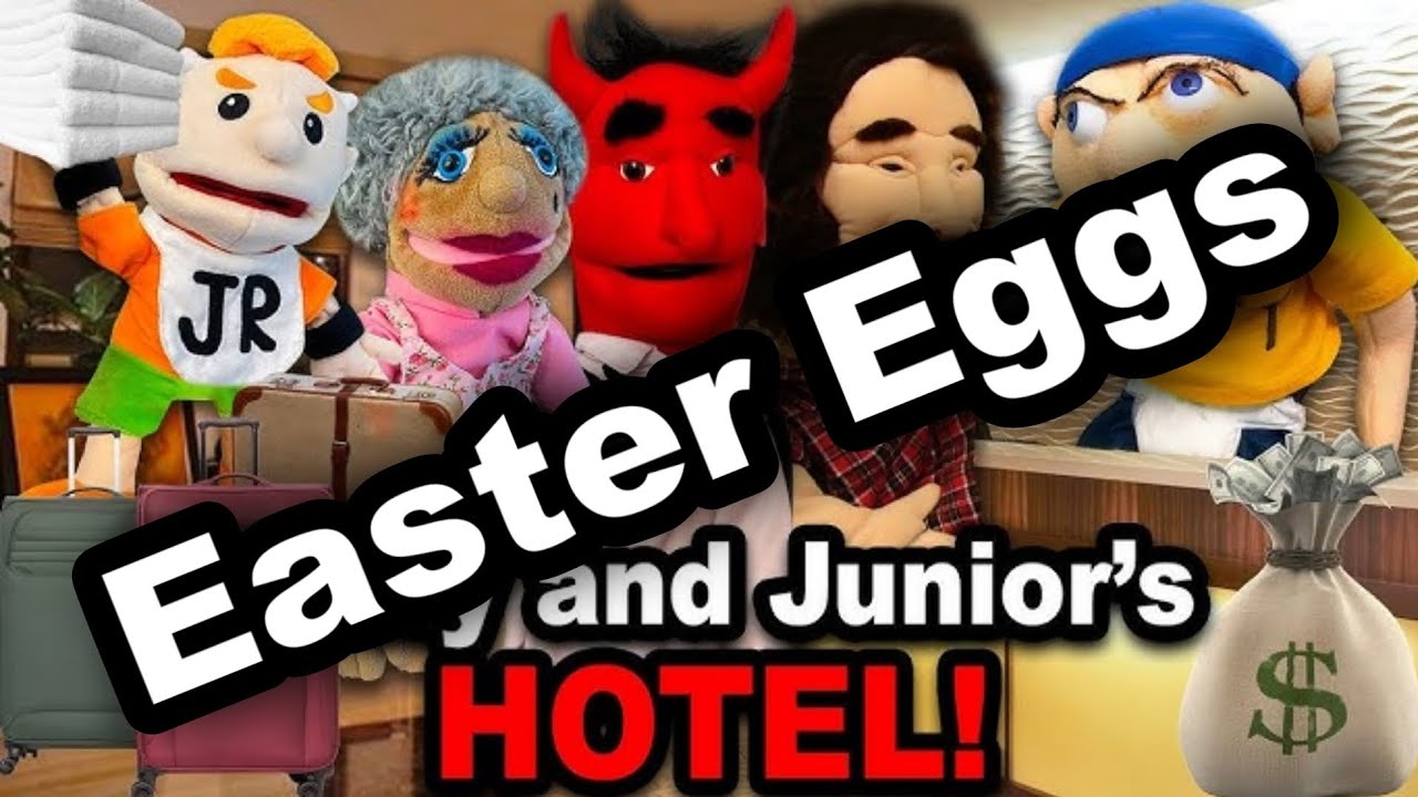 SML Movie: Jeffy and Junior's Hotel! Easter Eggs - YouTube