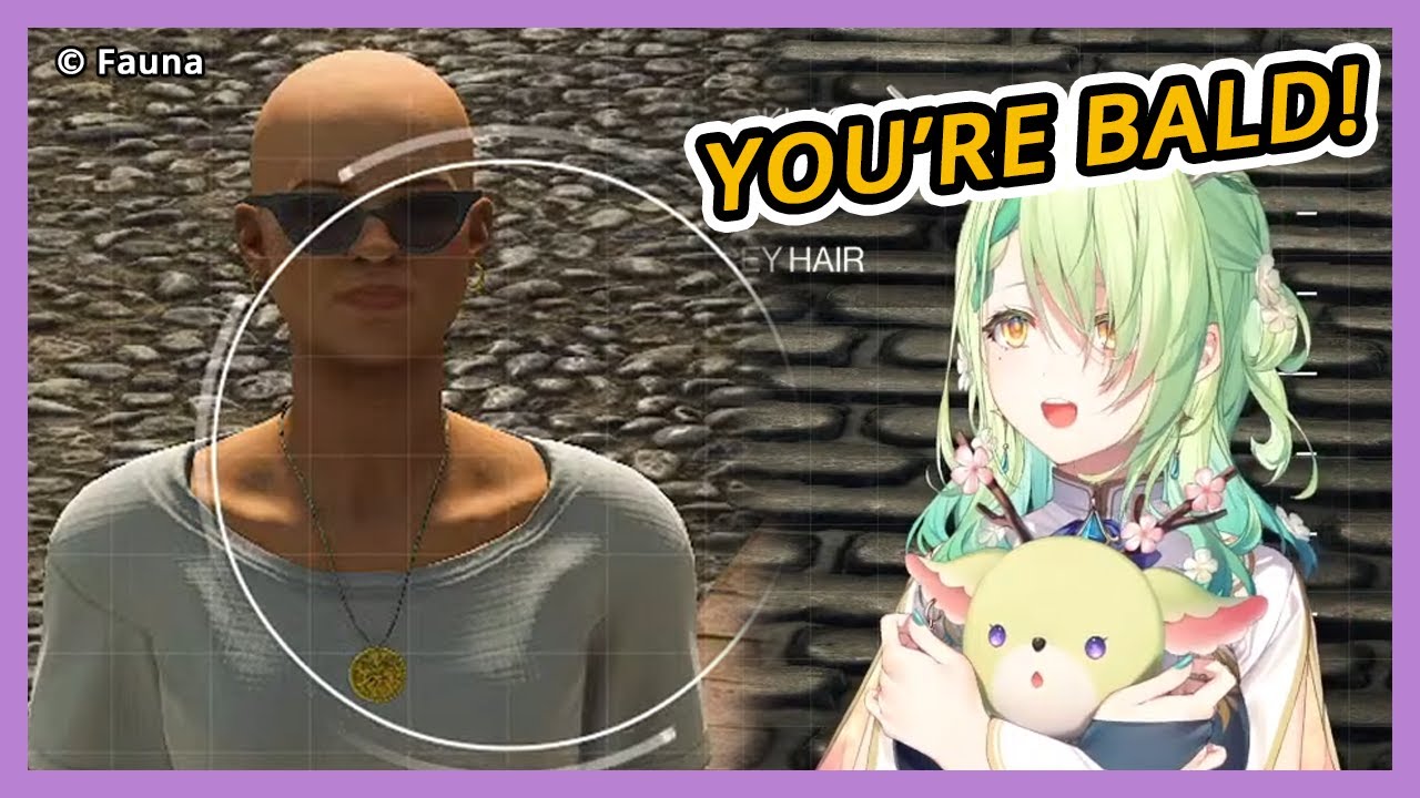 Fauna's Brain Shuts Down When She Spots a Bald NPC - YouTube