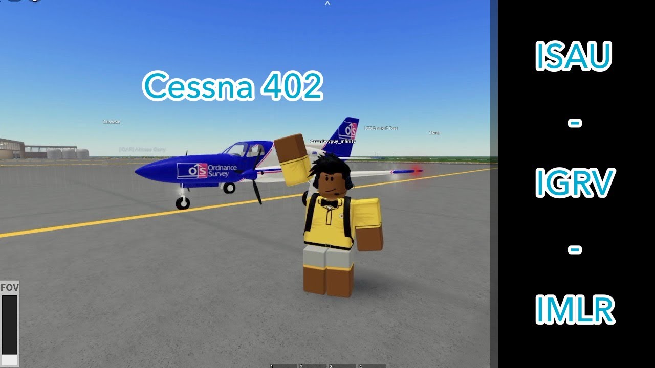 Flying from ISAU-IGRV-IMLR in PTFS - YouTube