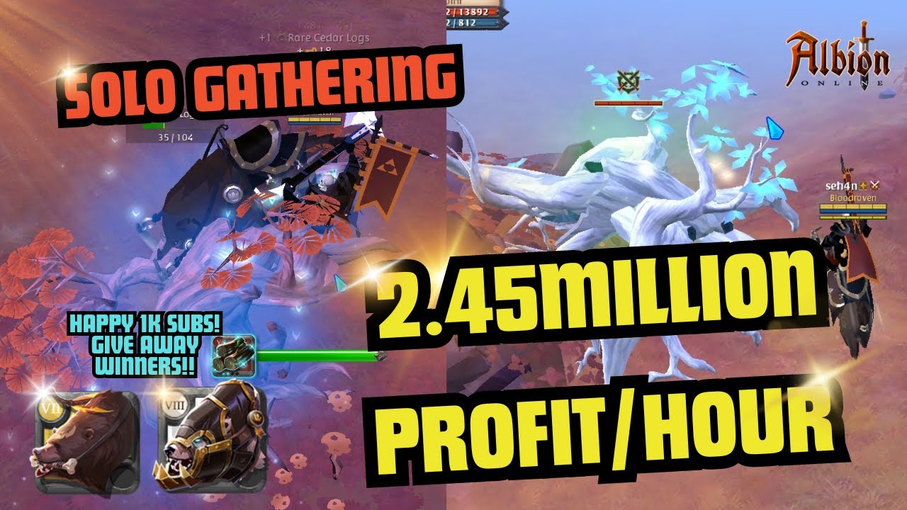 Fast Silver Making In Roads Gathering|SoloPlayer|AsiaGiveAway|Winners|# ...