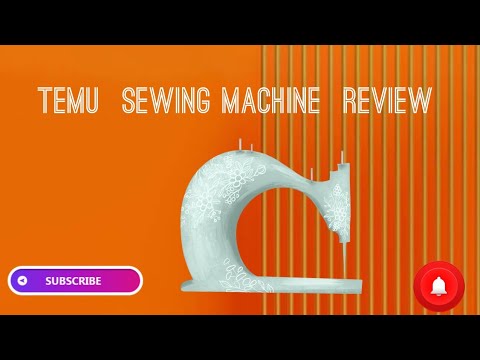 TEMU Sewing Machine Review - YouTube