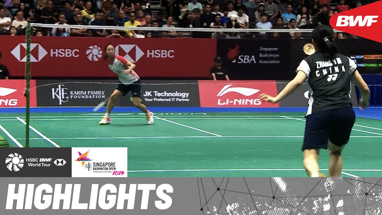 Yeo Jia Min confronts Zhang Yi Man on home soil - YouTube
