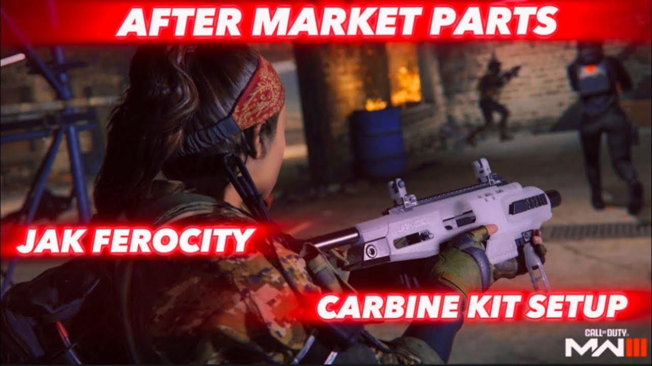 MW3 Renetti Pistol Jak Ferocity Carbine Kit Tutorial #MWIII #callofduty ...