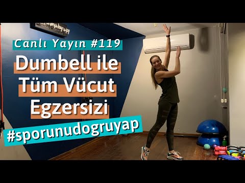 Dumbell ile Tüm Vücut Egzersizi - Melis Yengil (Pilates Master Instructor)