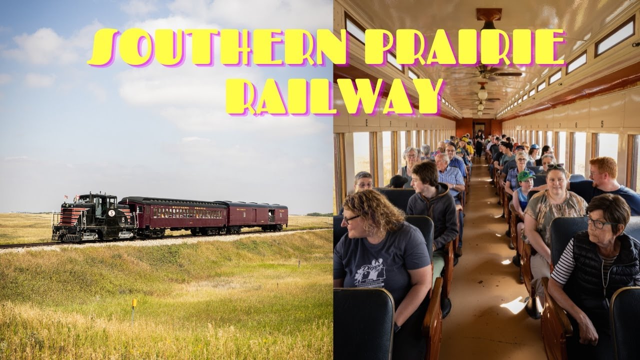 Southern Prairie Railway in Ogema - YouTube