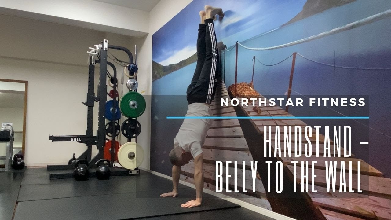 Handstand - Belly to the Wall - YouTube