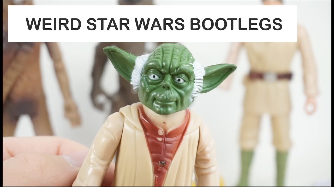 MORE Weird Bootleg Knock-Off Star Wars Action Figures! - YouTube