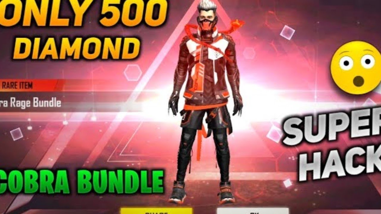 COBRA RAGE BUNDLE - LEGENDARY ROYALE FREE FIRE NEW EVENT FREE FIRE ...