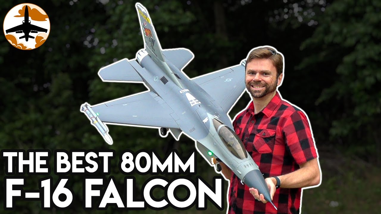 One of the Finest Jets Available - E-flite F-16 80mm - YouTube