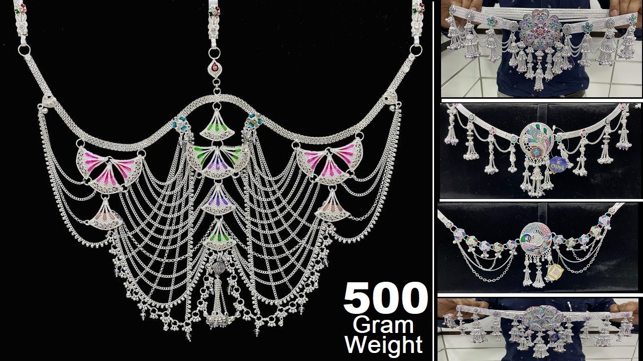 kamar kandani | kamarband | kardhan | kardhan ki design | chandi ki ...