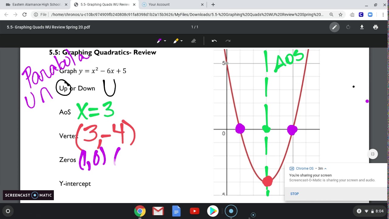 Mrs. B Quad Graphs - YouTube