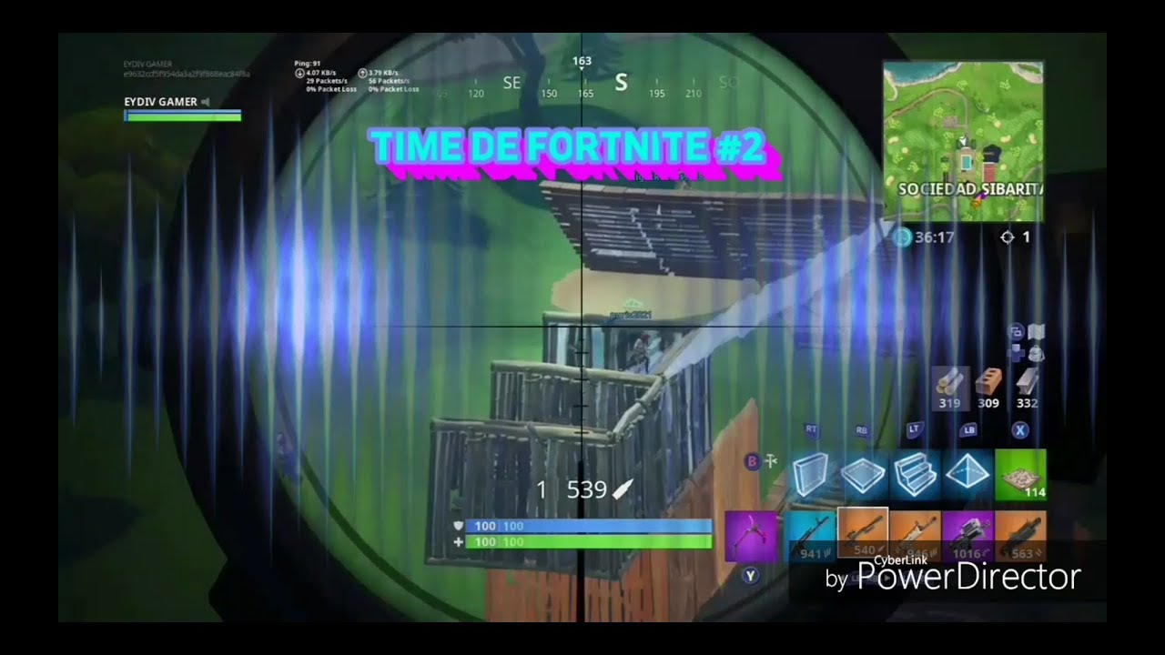 TIME DE FORTNITE #2 - YouTube