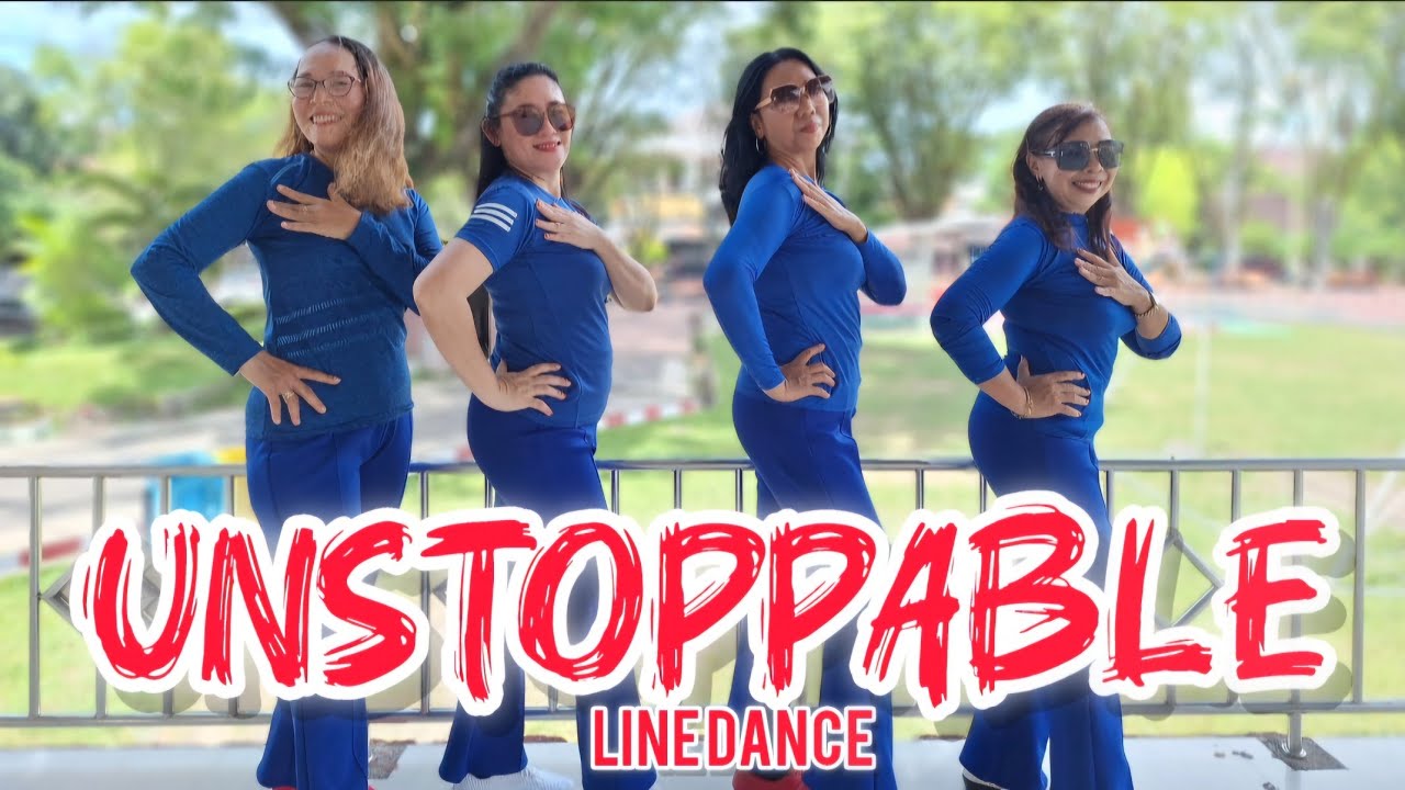 UNSTOPPABLE //LINE DANCE//KIM DUCK HWA - YouTube