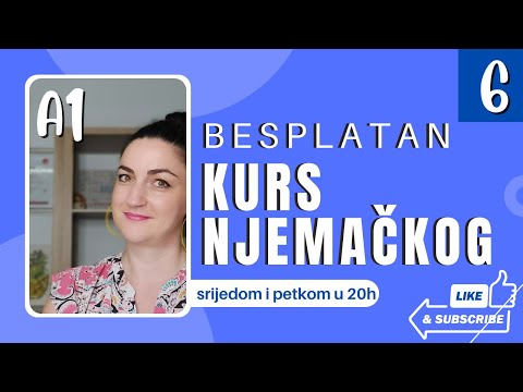 NIVO A1 - SAMO ZA POCETNIKE - LEKCIJA 6