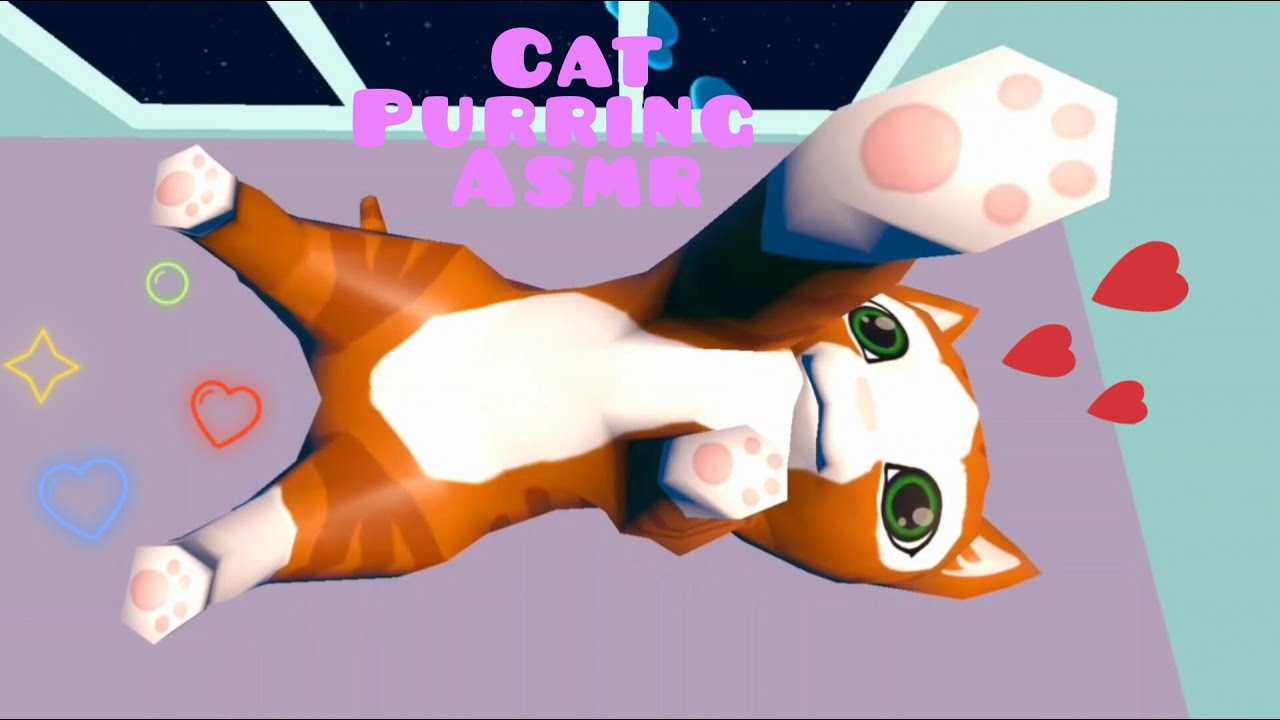 CAT CARTOON PURRING ASMR ANIMATION CAT MASSAGE - YouTube