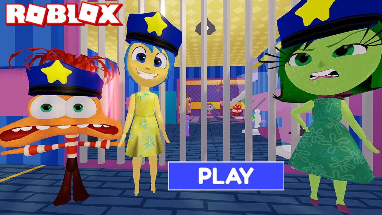 Roblox Mobile | Inside Out 2 Police Family Escape Obby SPEED RUN ...
