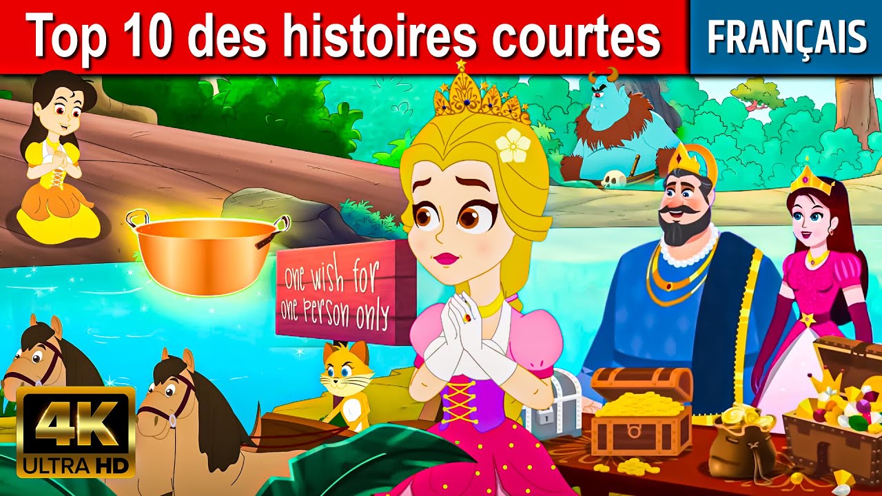 Top 10 des histoires courtes - Histoire en Français | Histoire pour s ...