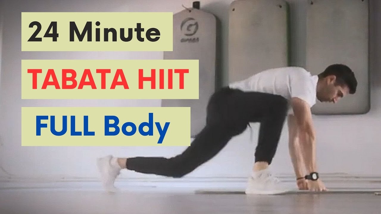 24 MINUTE TABATA HIIT FULL BODY | 24 Minute Tabata Workout - YouTube