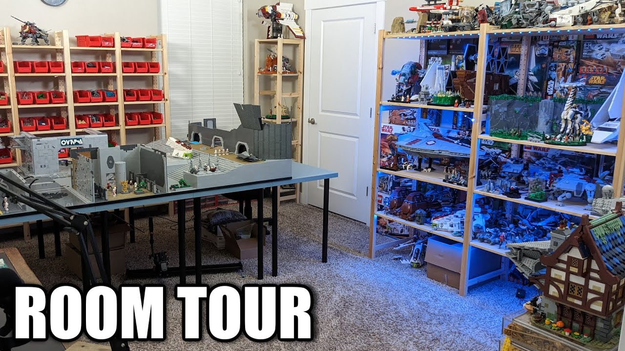 Saying Goodbye to My Dream LEGO Room | 2023 LEGO Room Tour! - YouTube