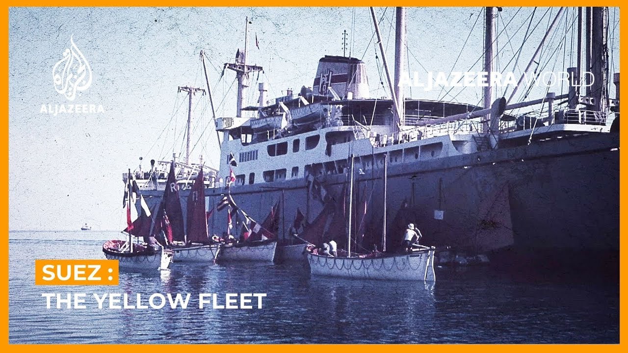 Suez: The Yellow Fleet trapped by the 1967 Arab-Israeli War - YouTube