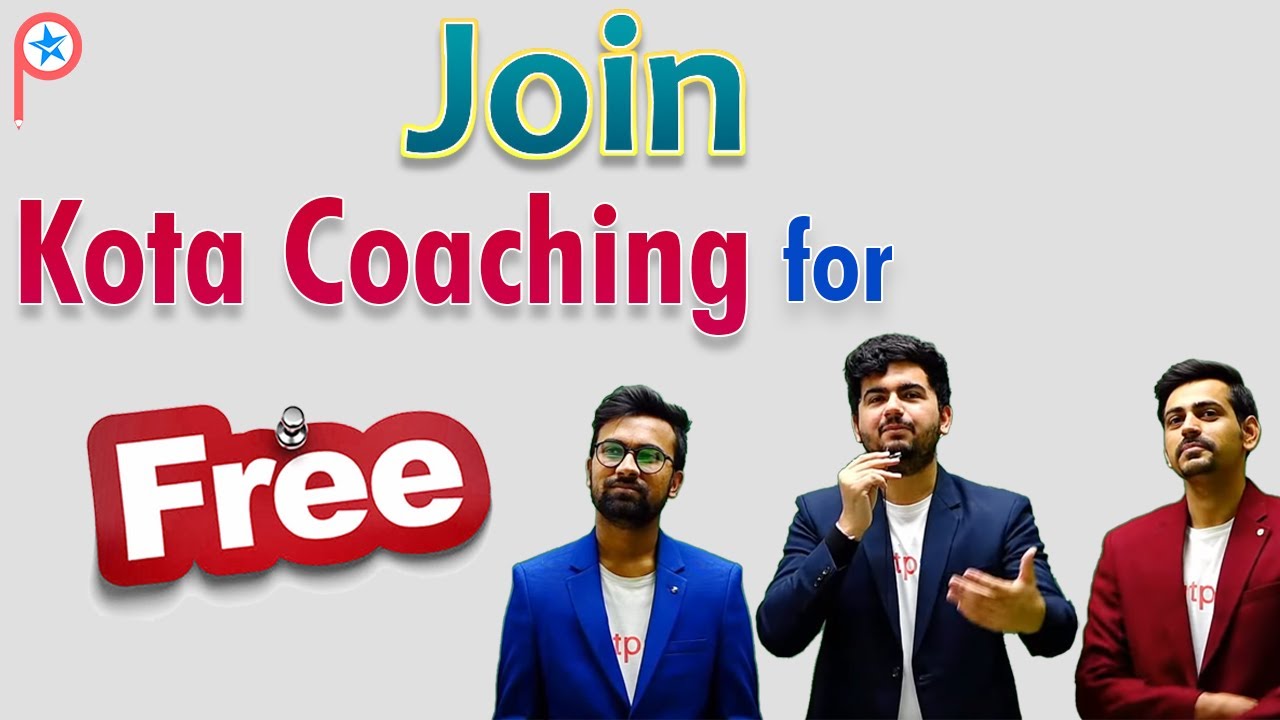 Free Kota Coaching | IIT JEE | Vineet Khatri | ATP STAR - YouTube