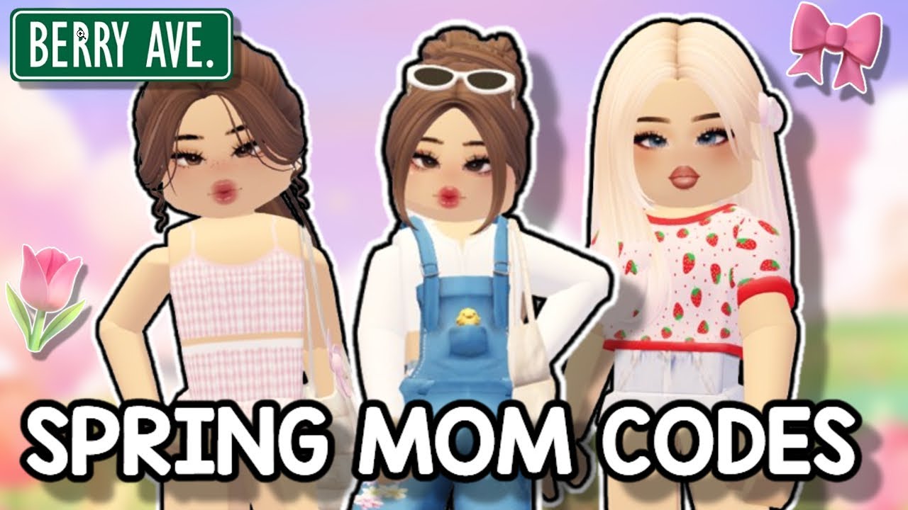 💐 REALISTIC SPRING MOM OUTFIT CODES in berry avenue | roblox berry ...