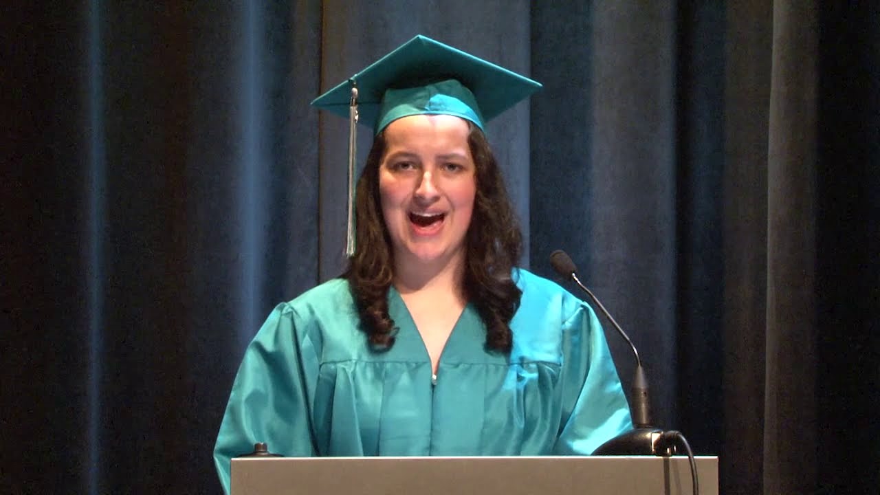 2020 Commencement Speech by Grace Kosco - Valedictorian - YouTube