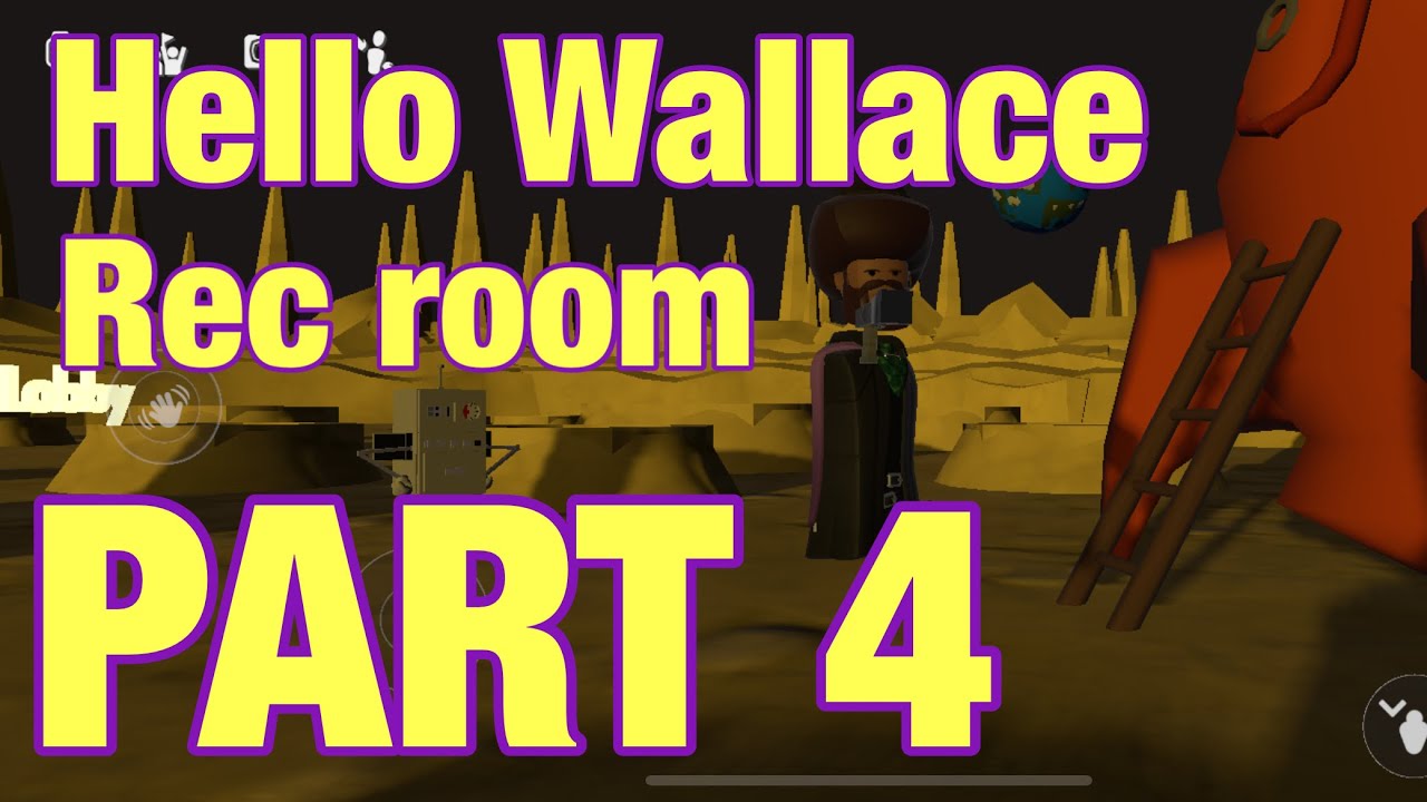WE WENT TO THE MOON..- hello Wallace part 4 | rocket ending (gameplay ...